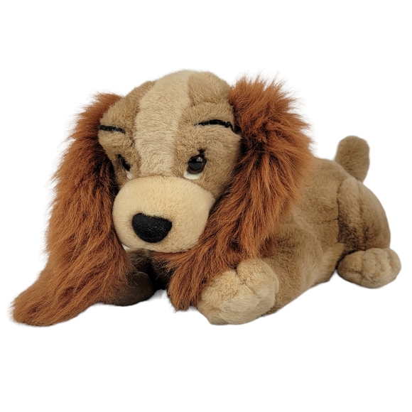 Disney | Toys | Vintage Disney Lady And The Tramp 7 Lady Plush With ...